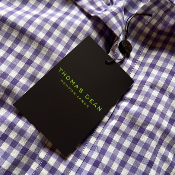 Thomas Dean | Shirts | Thomas Dean Performance Long Sleeve Button Up ...